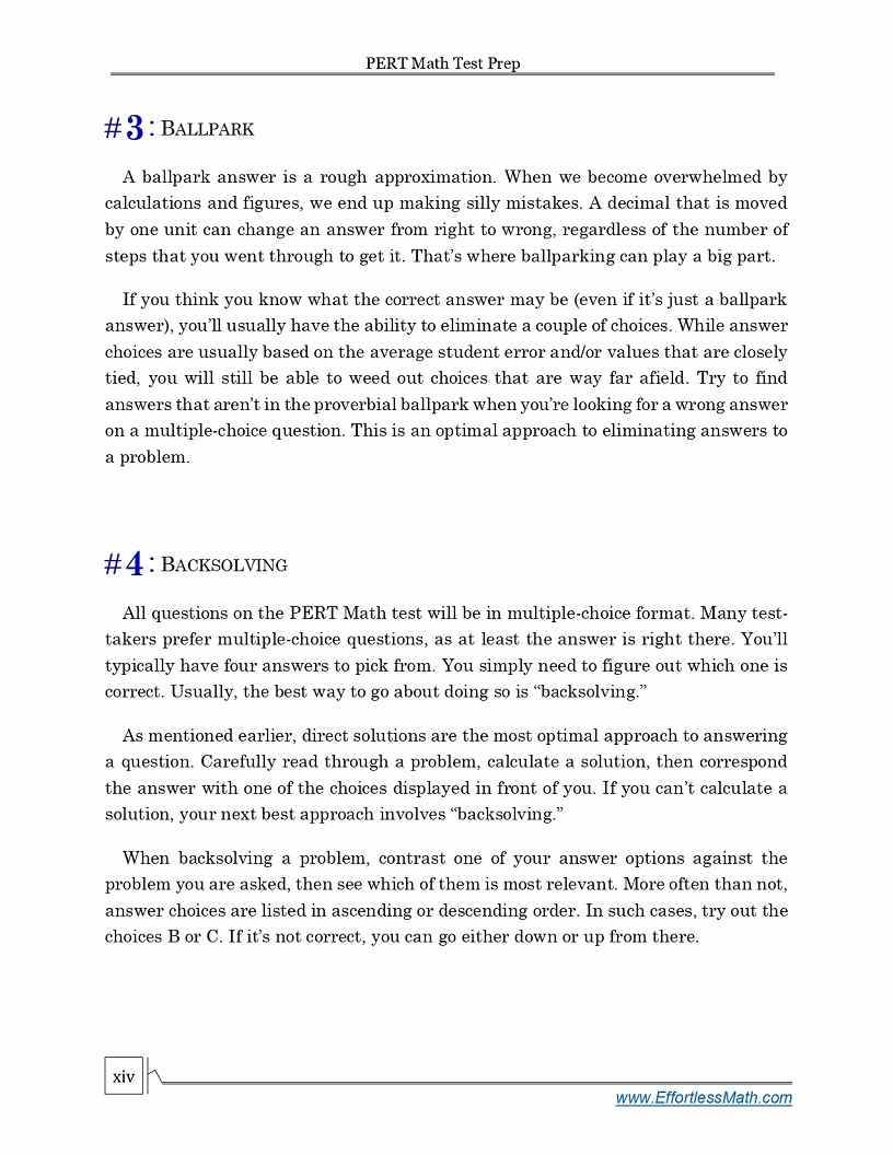 PERT Math Test Prep: The Ultimate Guide to PERT Math + 2 Full-Length ...