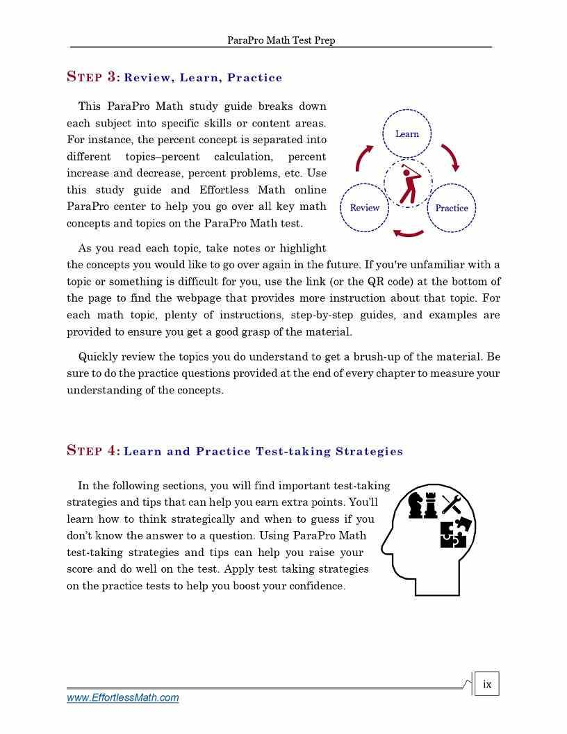 ParaPro Math Test Prep: The Ultimate Guide to ParaPro Math + 2 Full ...