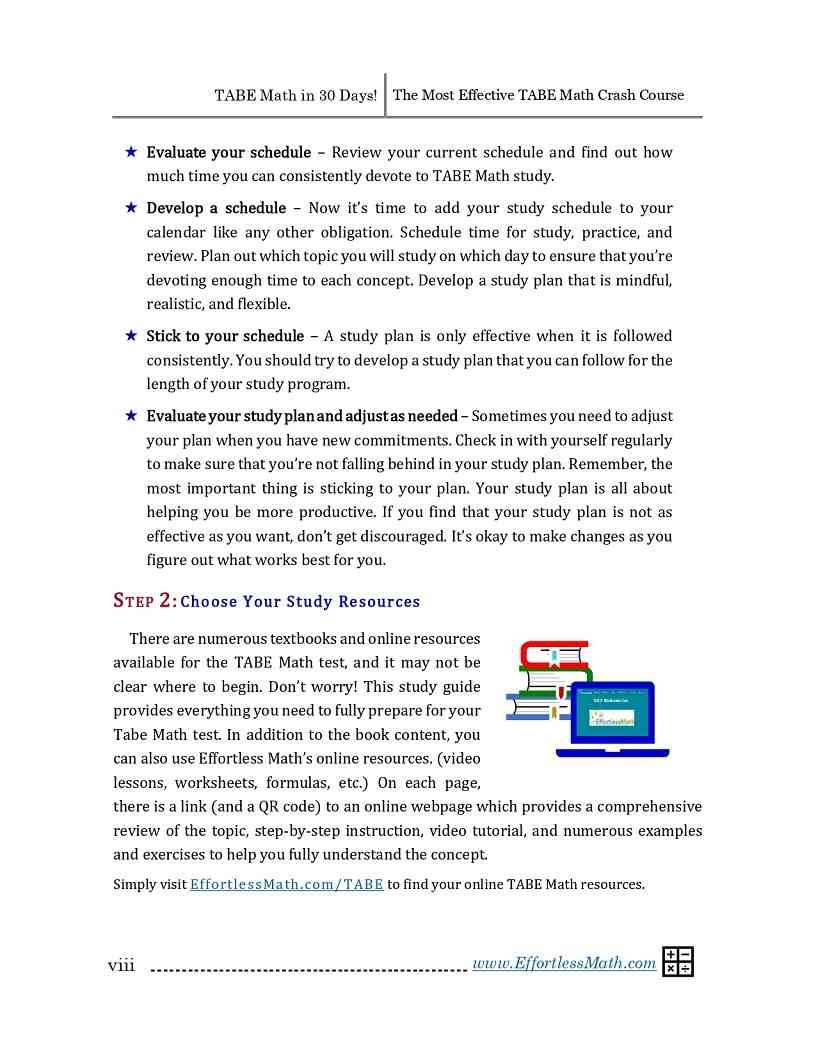 TABE Math in 30 Days: The Most Effective TABE Math Crash Course ...