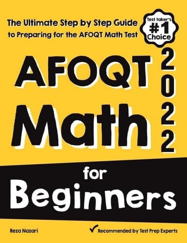 Top 10 AFOQT Math Prep Books (Our 2022 Favorite Picks)
