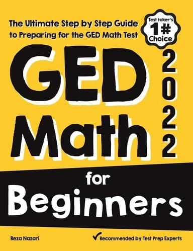 Top 10 GED Math Prep Books to buy! (2022 Picks)
