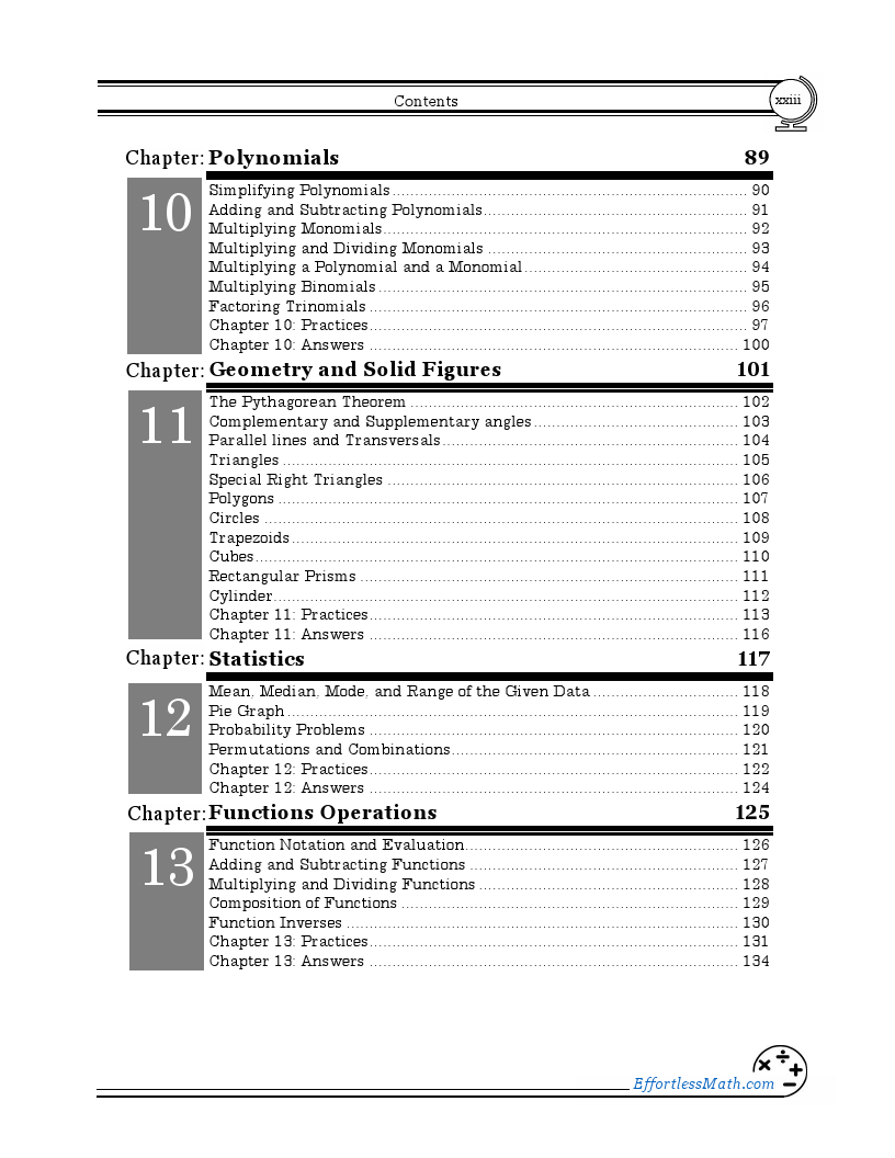 ACT Math for Beginners 2023: The Ultimate Step by Step Guide to ...
