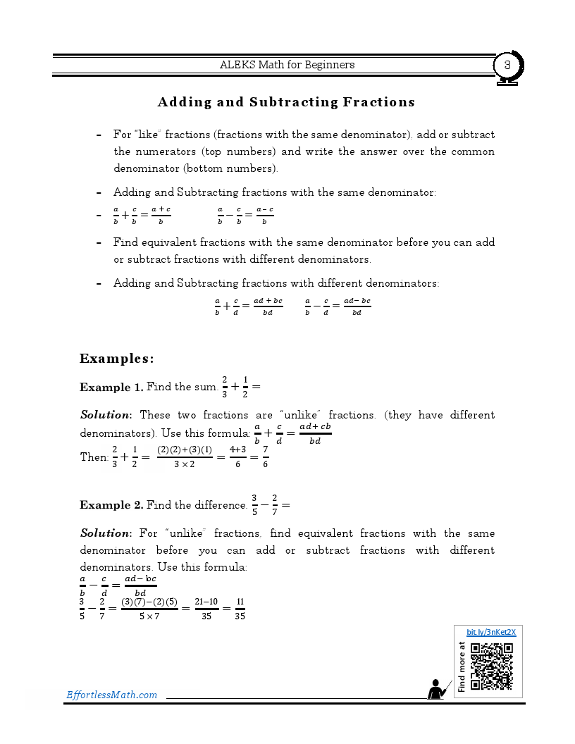 ALEKS Math for Beginners 2024: The Ultimate Step by Step Guide to ...