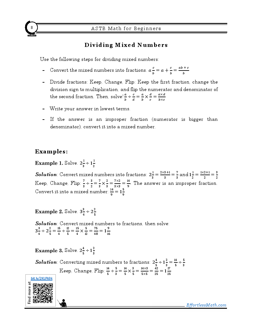 ASTB Math for Beginners 2024: The Ultimate Step by Step Guide to ...