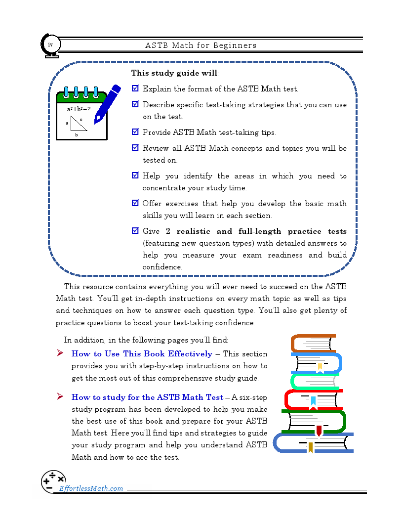 ASTB Math for Beginners 2024: The Ultimate Step by Step Guide to ...