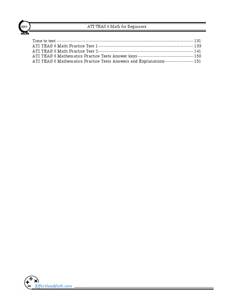 ATI TEAS 6 Math for Beginners 2022: The Ultimate Step by Step Guide to ...