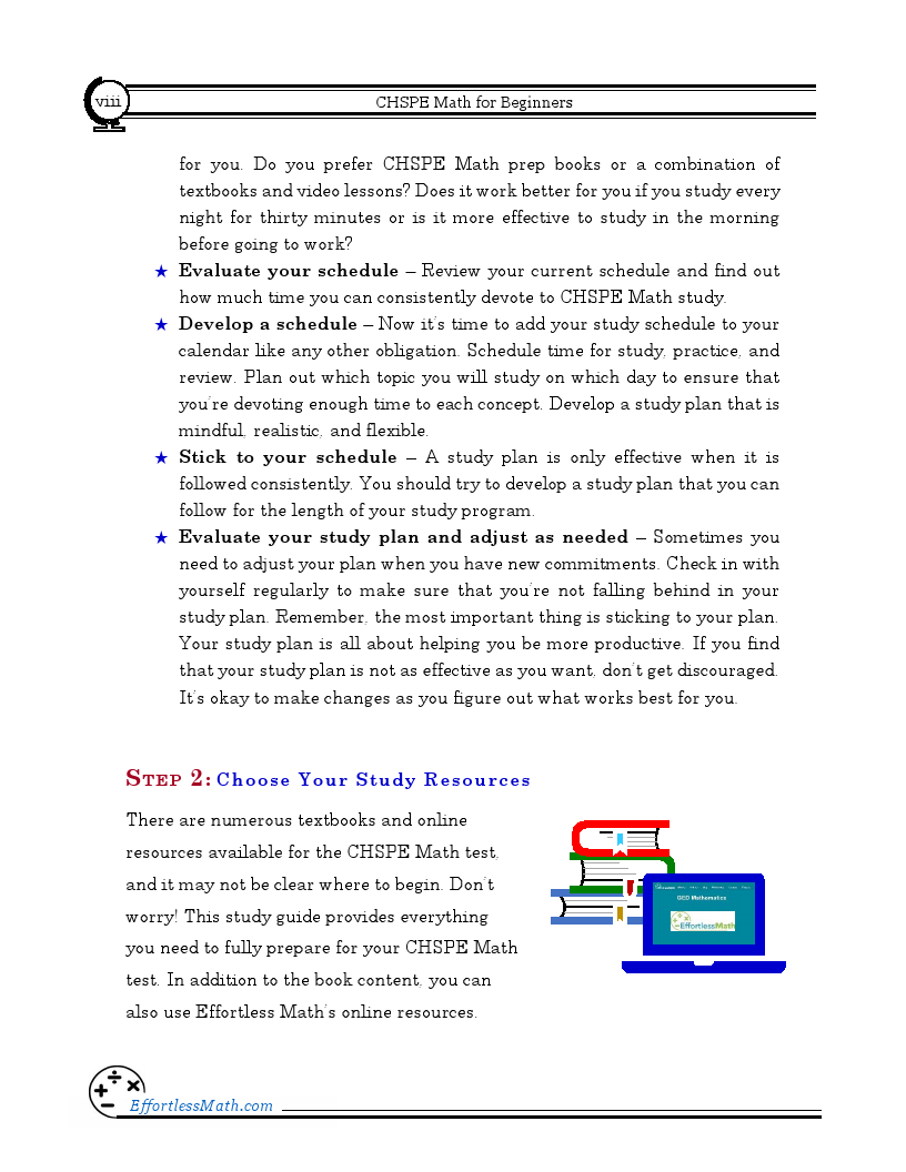 CHSPE Math for Beginners 2024:The Ultimate Step by Step Guide to ...