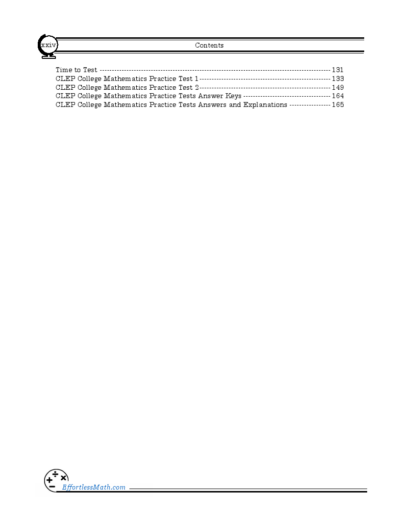 CLEP College Math for Beginners 2024: The Ultimate Step by Step Guide ...