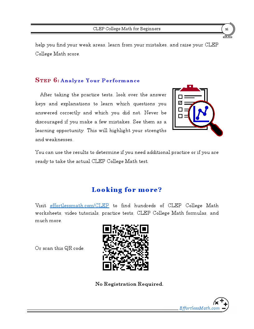 CLEP College Math for Beginners 2024: The Ultimate Step by Step Guide ...