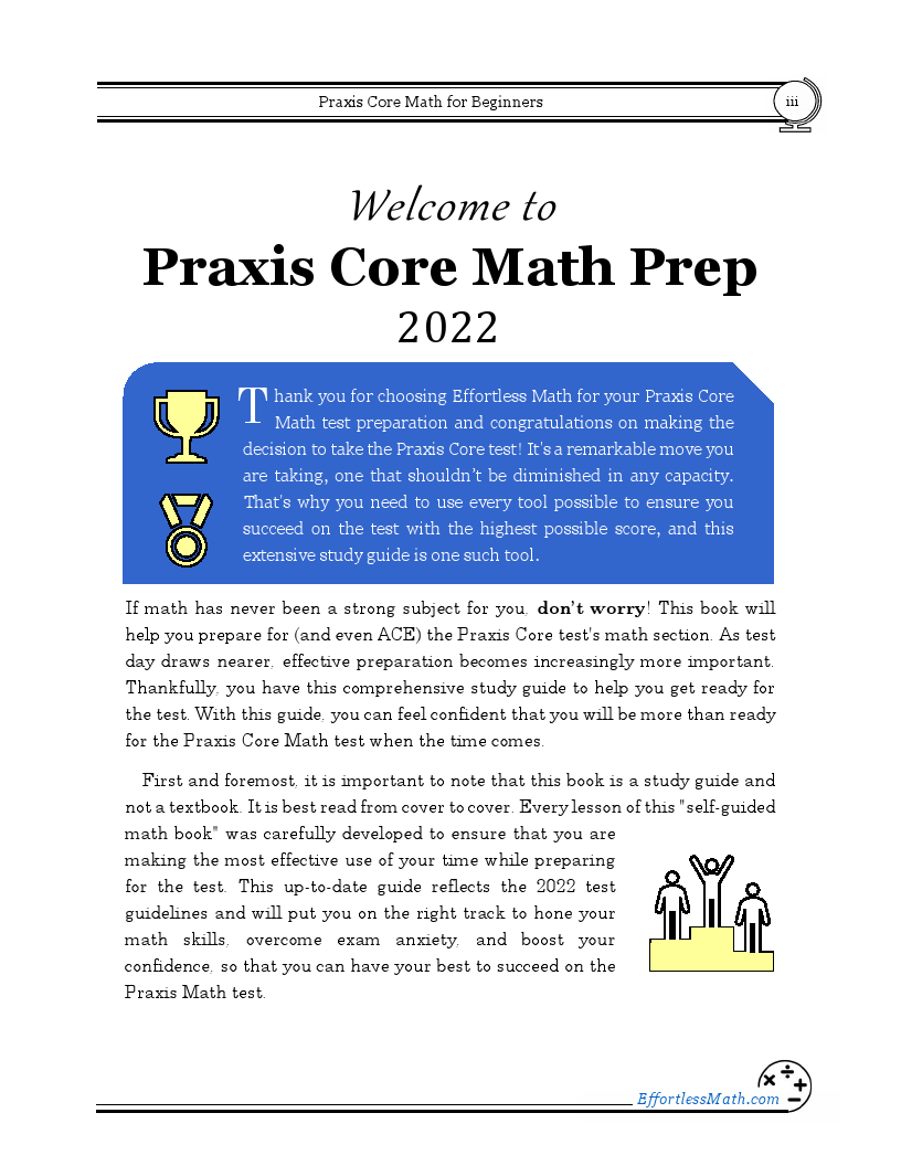 Praxis Core Math for Beginners 2024: The Ultimate Step by Step Guide to ...