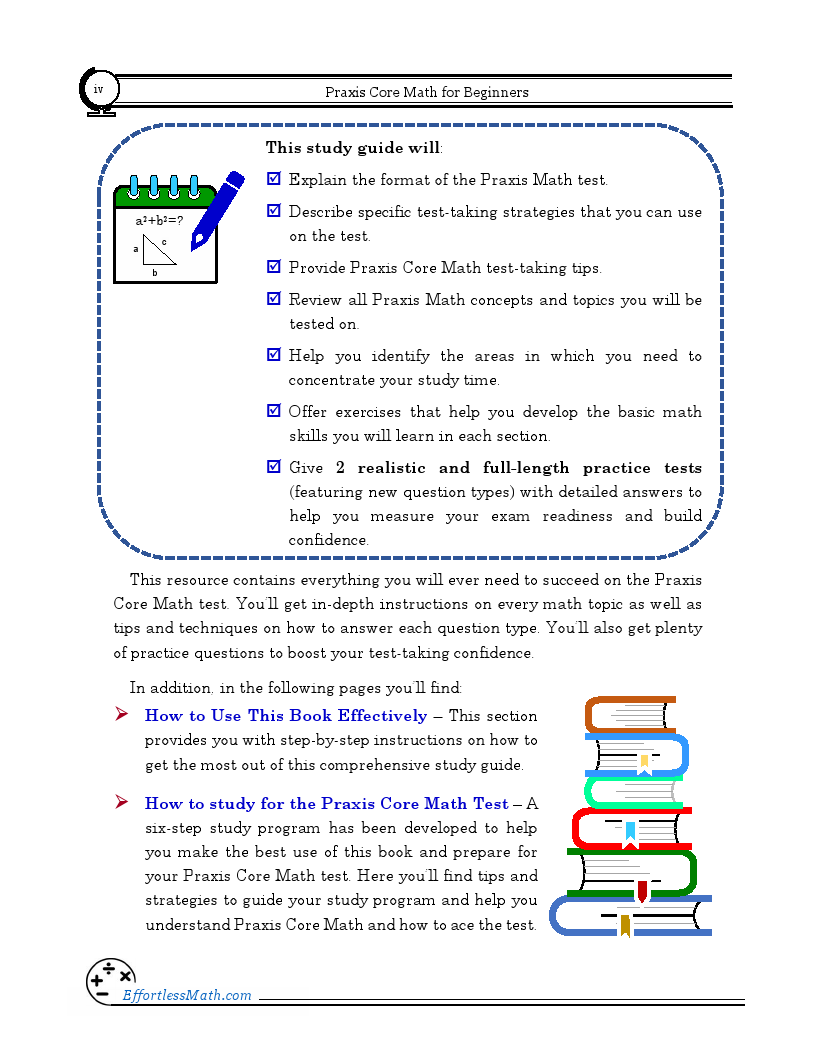 Praxis Core Math for Beginners 2024: The Ultimate Step by Step Guide to ...