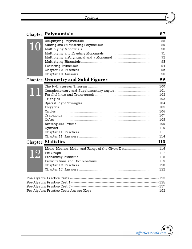 Pre-Algebra for Beginners: The Ultimate Step by Step Guide to Preparing ...