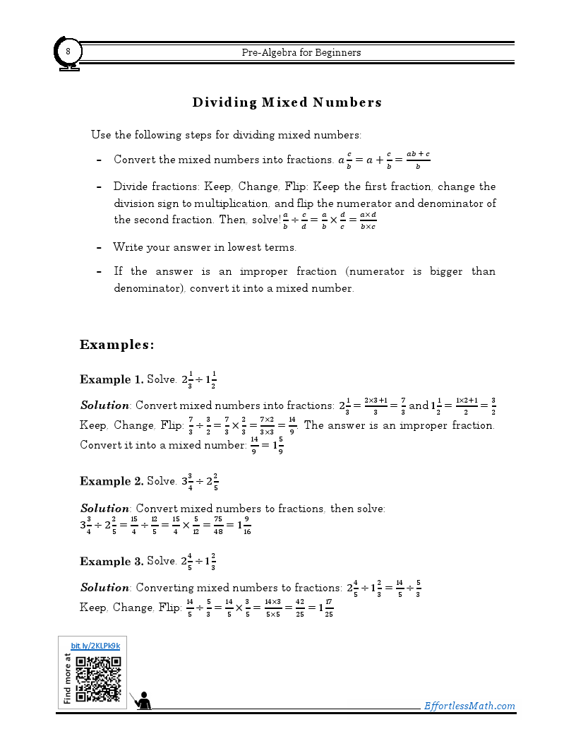 Pre-Algebra for Beginners: The Ultimate Step by Step Guide to Preparing ...