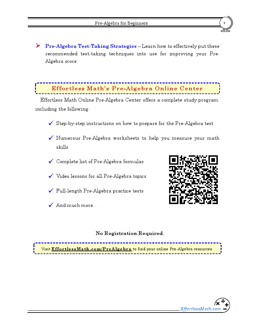 Pre-Algebra for Beginners: The Ultimate Step by Step Guide to Preparing ...