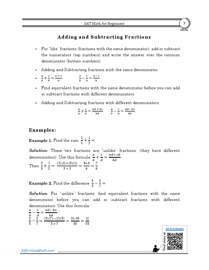 SAT Math for Beginners 2024: The Ultimate Step by Step Guide to ...
