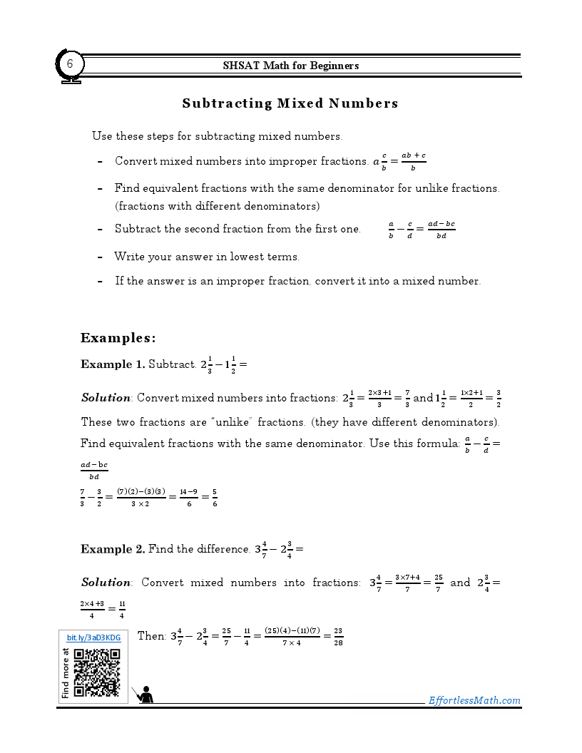 SHSAT Math for Beginners 2023: The Ultimate Step by Step Guide to ...
