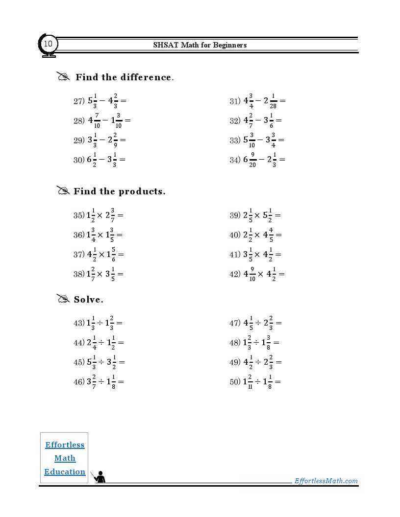 SHSAT Math for Beginners 2023: The Ultimate Step by Step Guide to ...