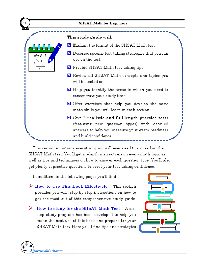 SHSAT Math for Beginners 2023: The Ultimate Step by Step Guide to ...