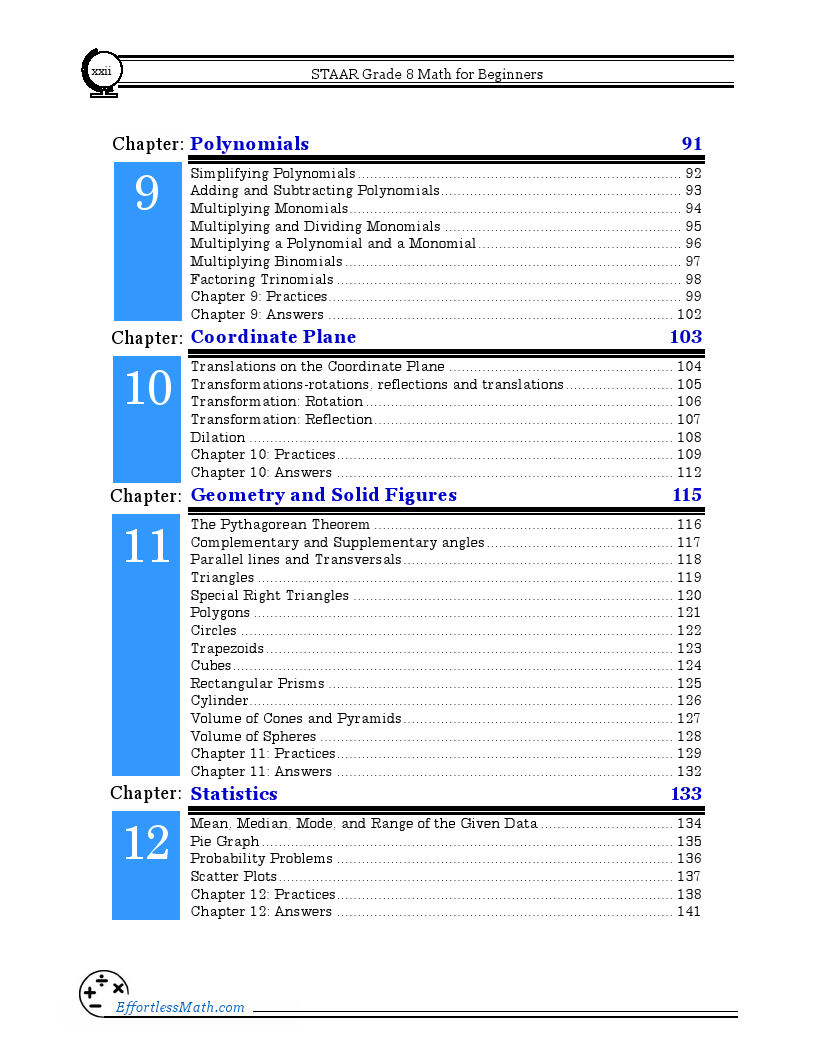 STAAR Grade 8 Math for Beginners 2023: The Ultimate Step by Step Guide ...