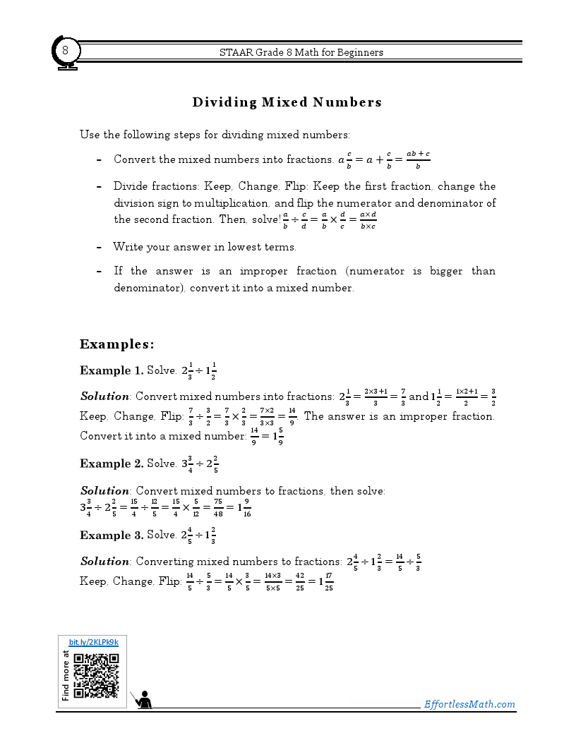 STAAR Grade 8 Math for Beginners 2023: The Ultimate Step by Step Guide ...
