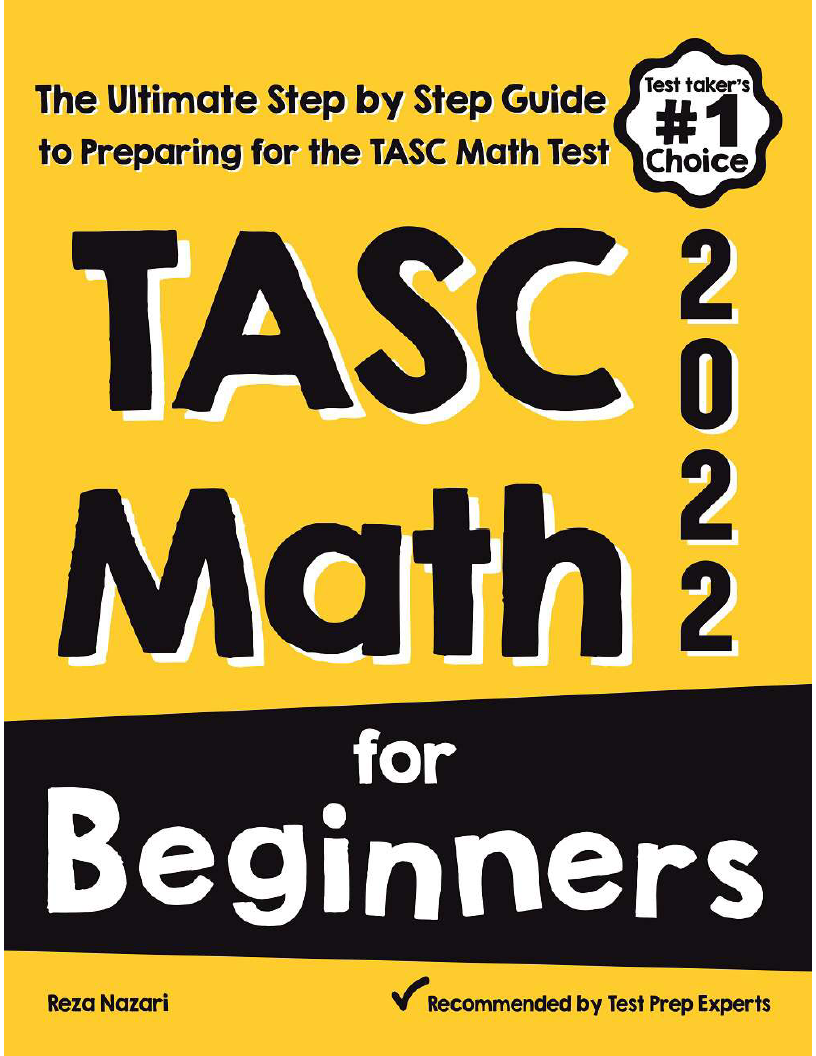 TASC Math for Beginners 2023: The Ultimate Step by Step Guide to ...
