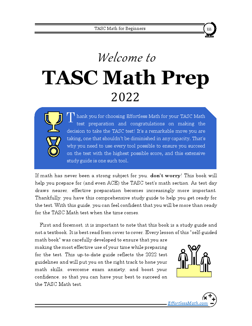 TASC Math for Beginners 2023: The Ultimate Step by Step Guide to ...