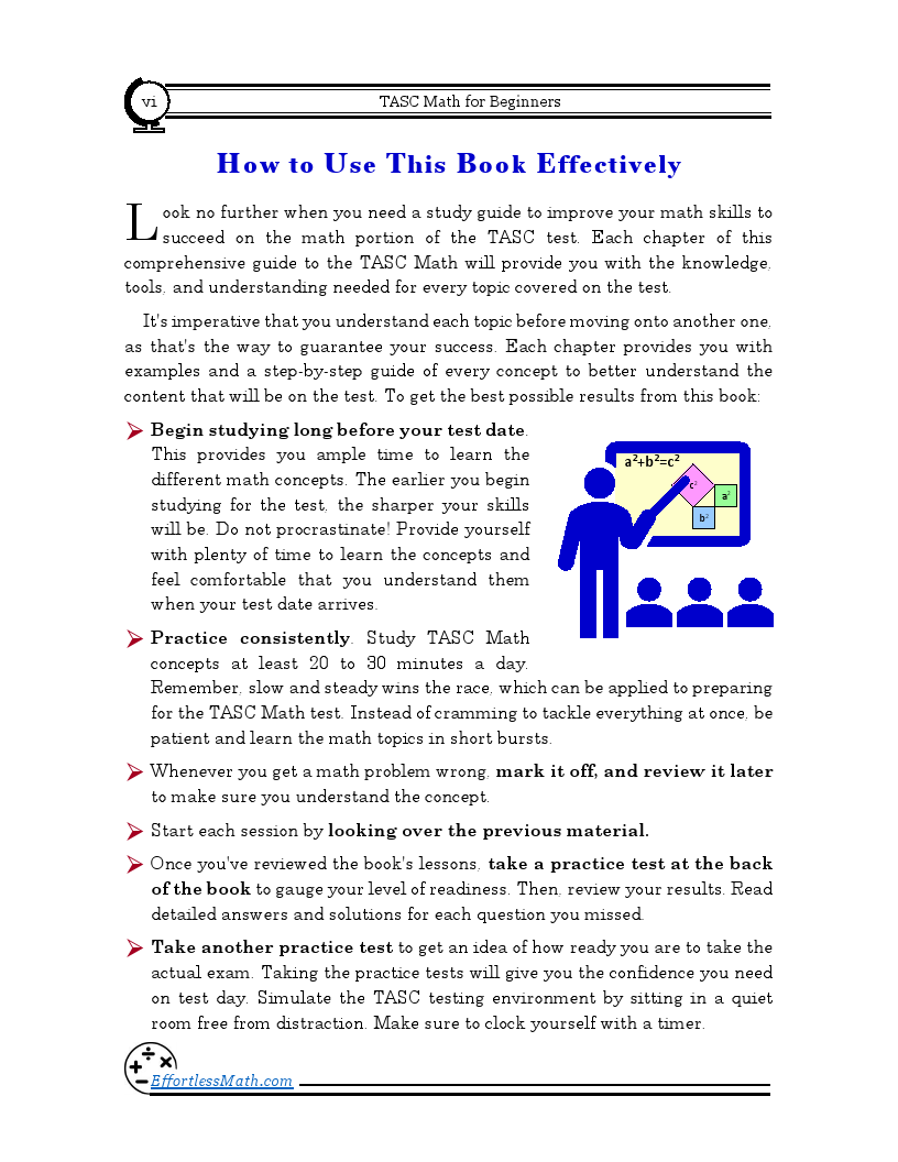 TASC Math for Beginners 2023: The Ultimate Step by Step Guide to ...