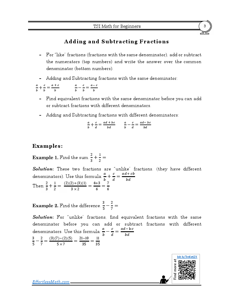 TSIA2 Math for Beginners 2024: The Ultimate Step by Step Guide to ...
