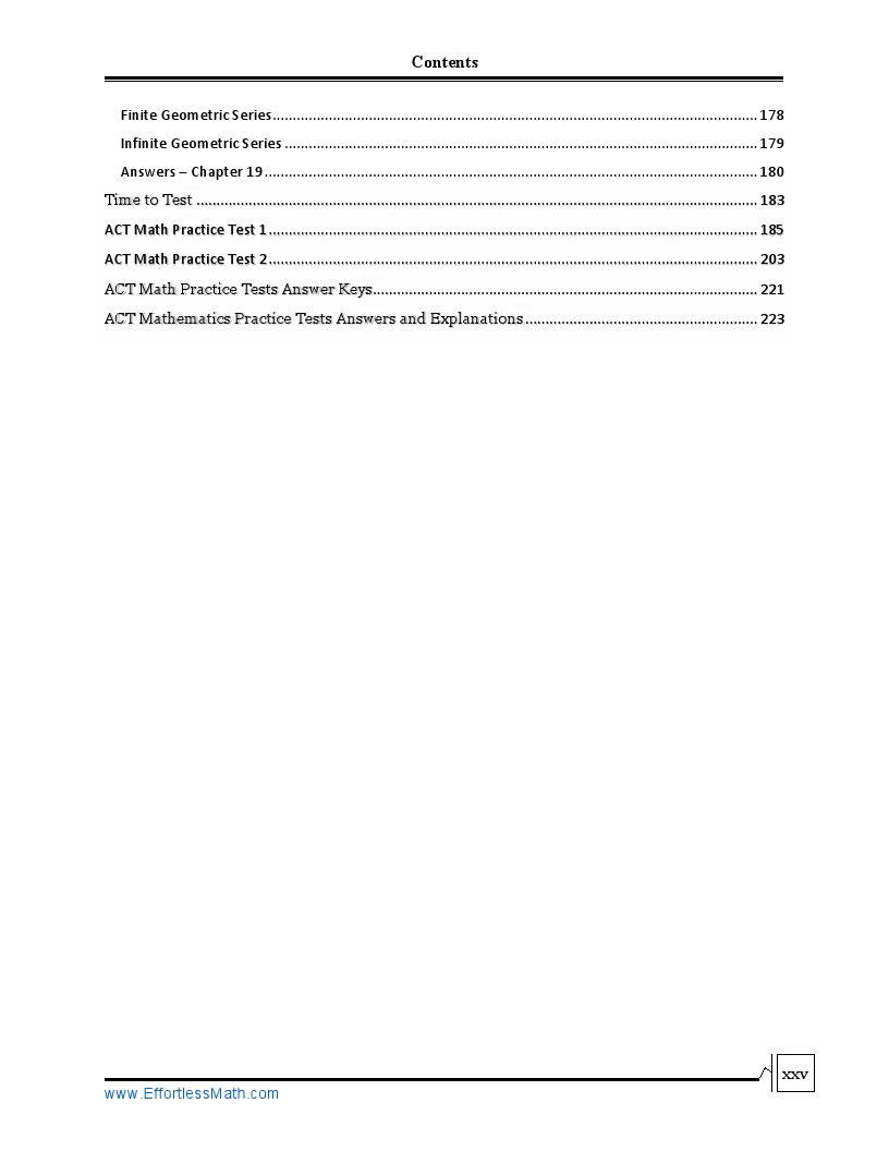 ACT Math Practice Workbook: The Most Comprehensive Review for the Math ...