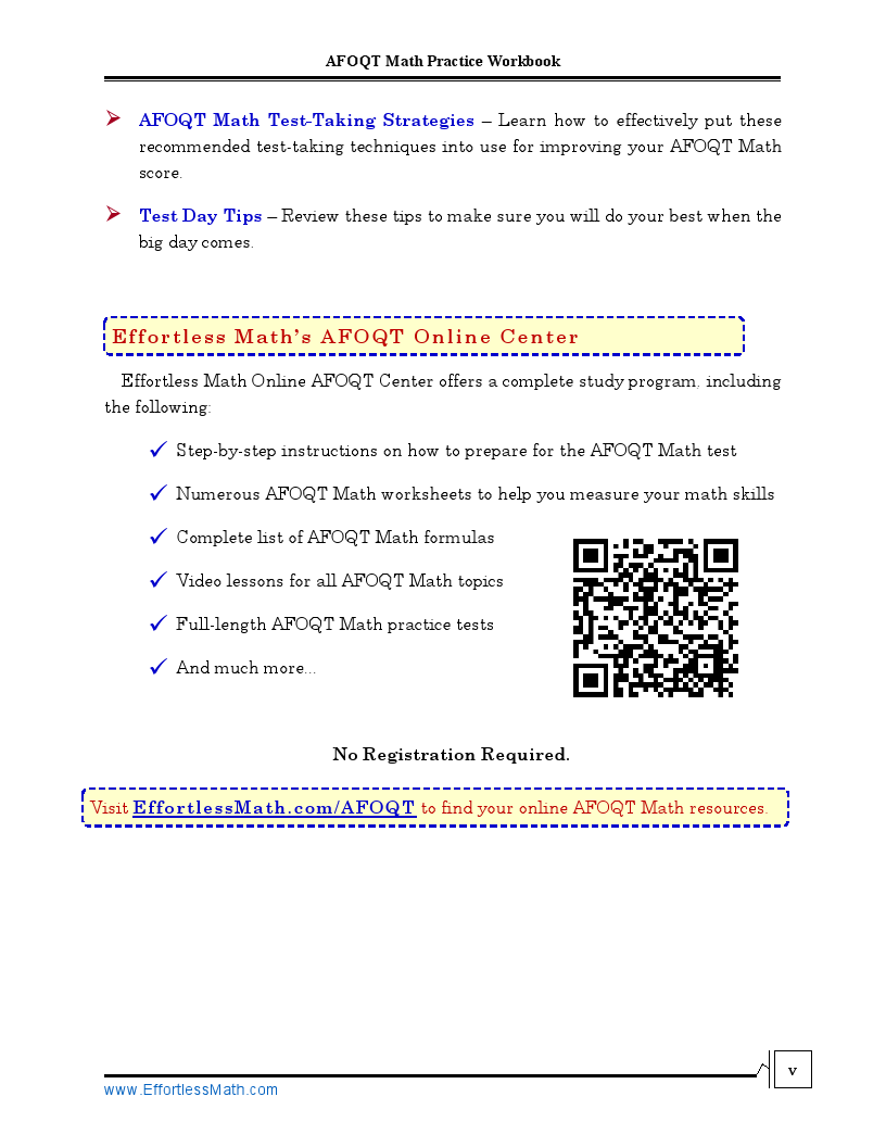 AFOQT Math Practice Workbook: The Most Comprehensive Review for the ...