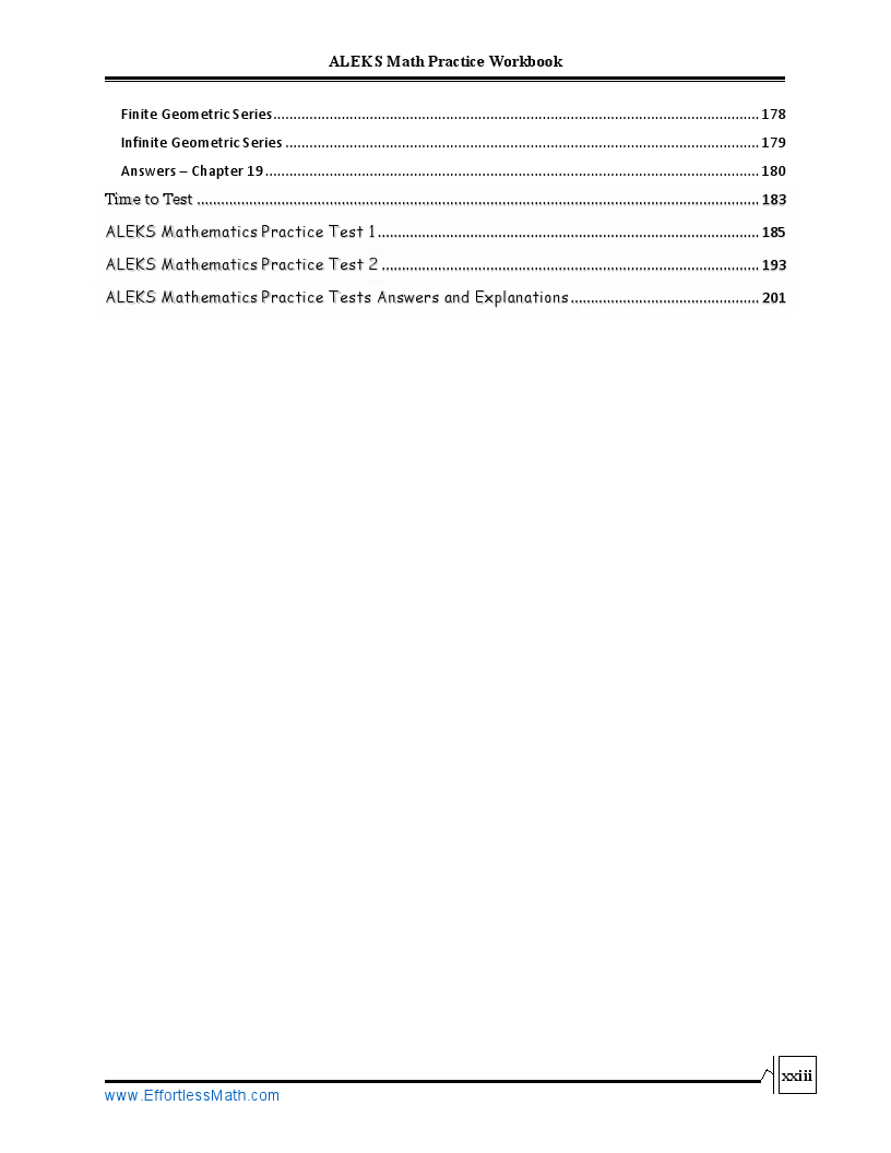ALEKS Math Practice Workbook: The Most Comprehensive Review for the ...