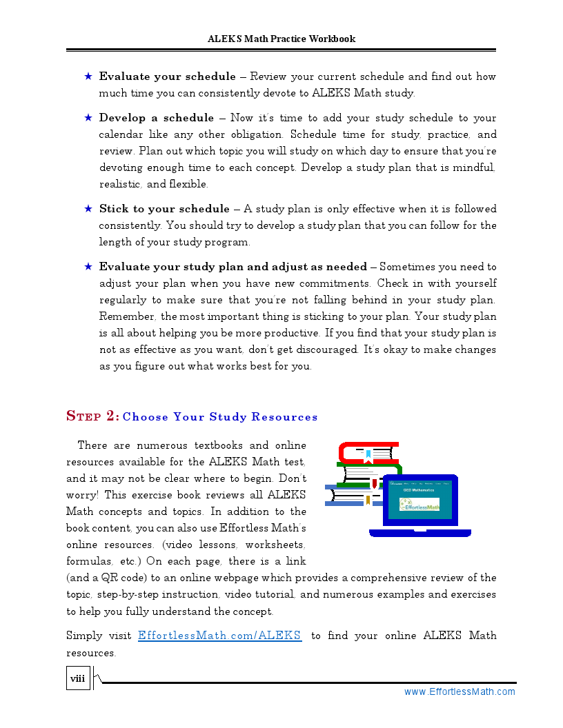 ALEKS Math Practice Workbook: The Most Comprehensive Review for the ...