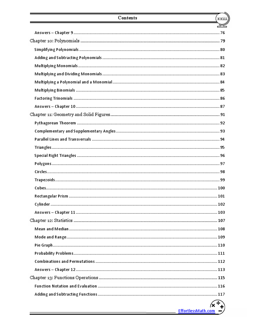ASVAB Math Exercise Book: A Comprehensive Workbook + ASVAB Math ...