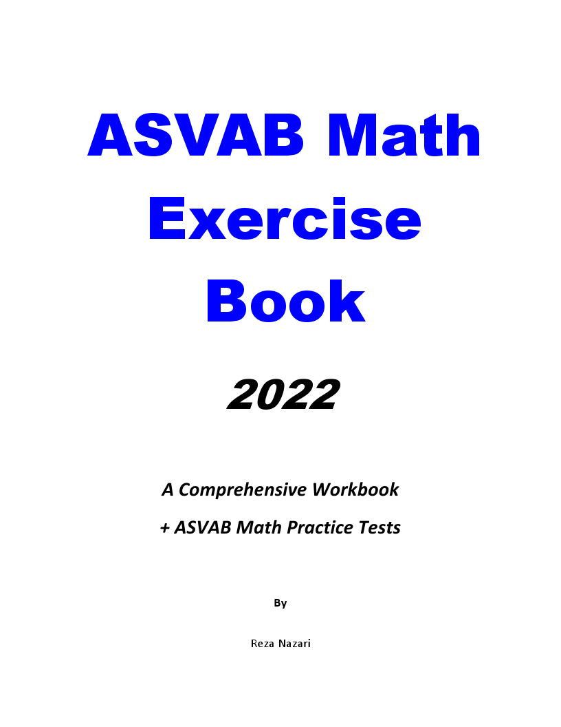 ASVAB Math Exercise Book: A Comprehensive Workbook + ASVAB Math ...