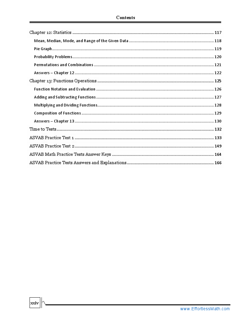 ASVAB Math Practice Workbook: The Most Comprehensive Review for the ...