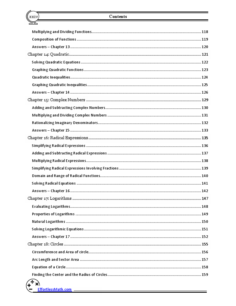 Accuplacer Math Exercise Book: A Comprehensive Workbook + Accuplacer ...