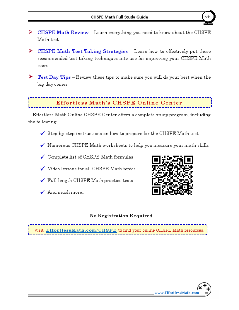 CHSPE Math Full Study Guide: Comprehensive Review + Practice Tests ...