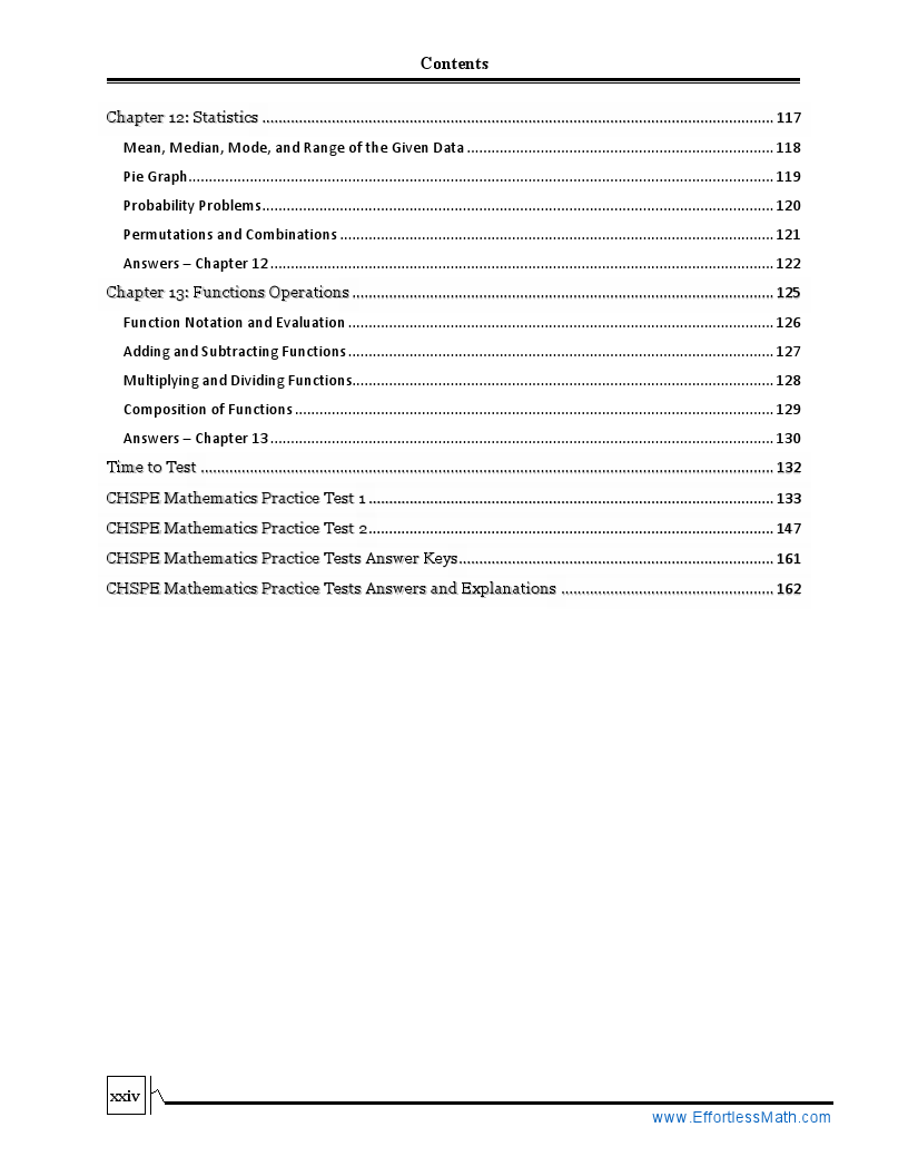 CHSPE Math Practice Workbook: The Most Comprehensive Review for the ...