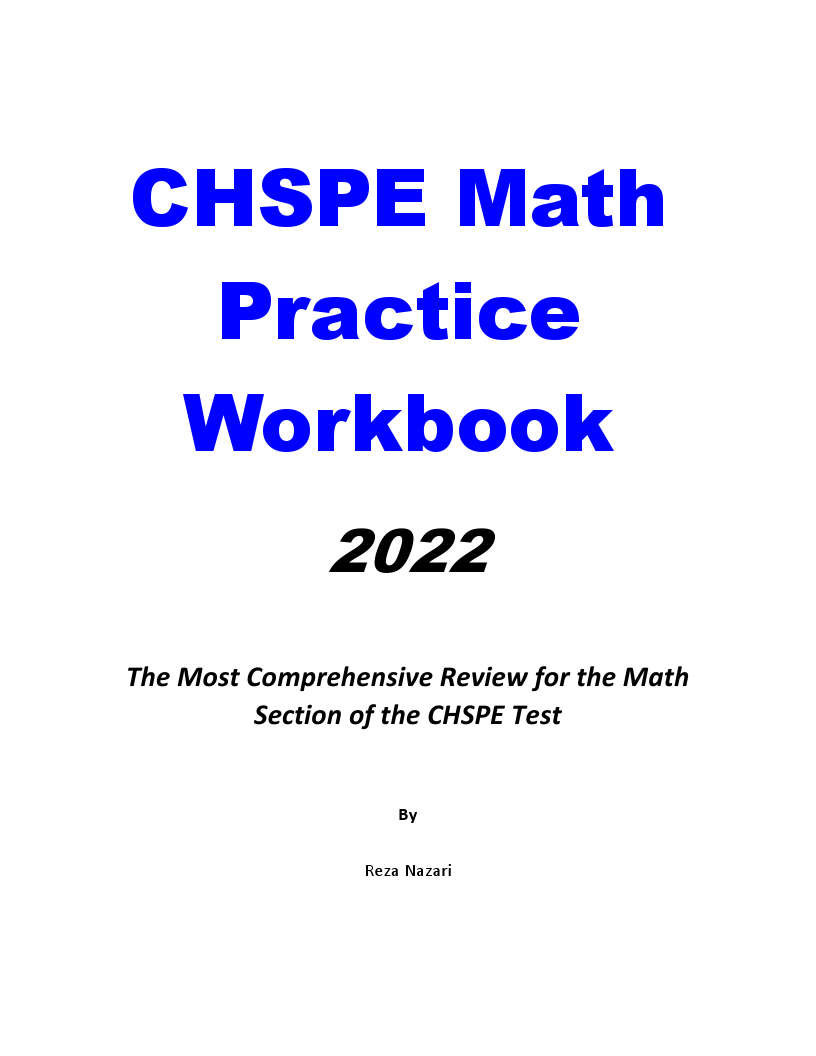 CHSPE Math Practice Workbook: The Most Comprehensive Review for the ...