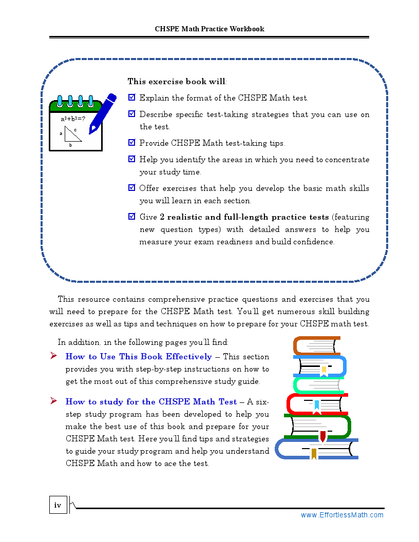 CHSPE Math Practice Workbook: The Most Comprehensive Review for the ...