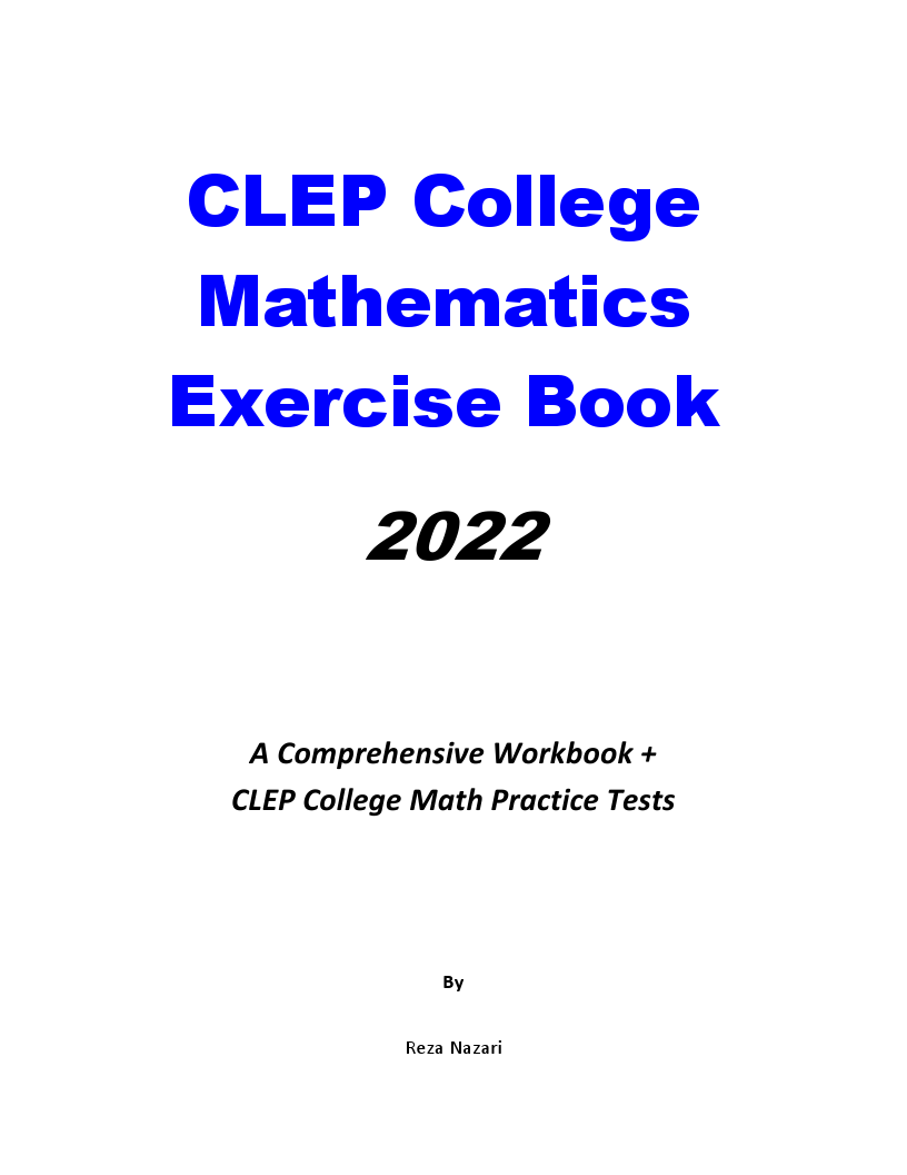 CLEP College Math Exercise Book: A Comprehensive Workbook + CLEP Math ...