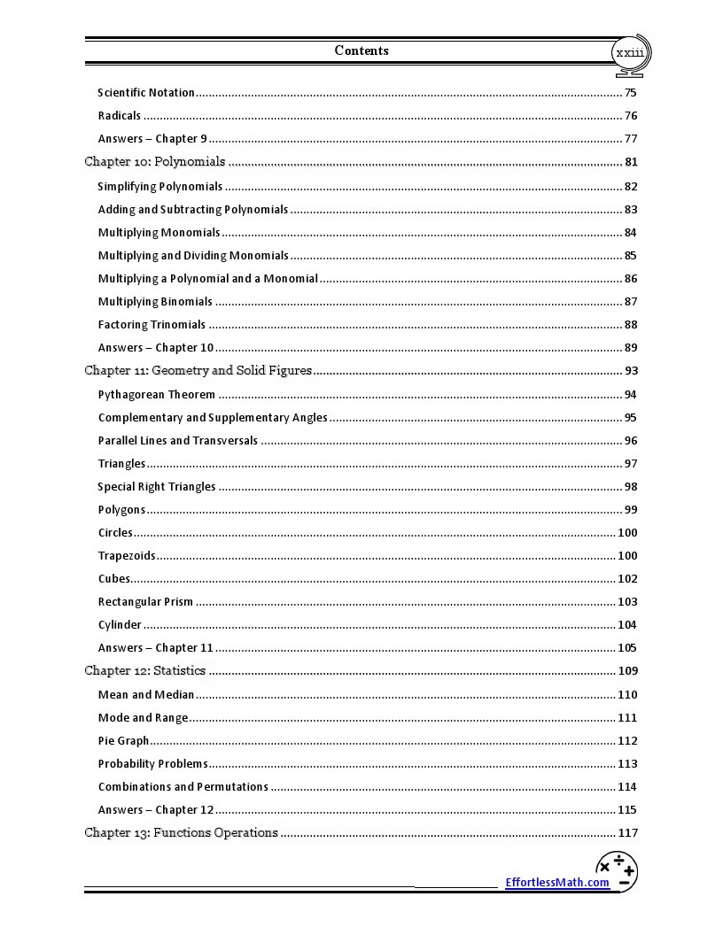 FTCE Math Exercise Book: A Comprehensive Workbook + FTCE Math Practice ...