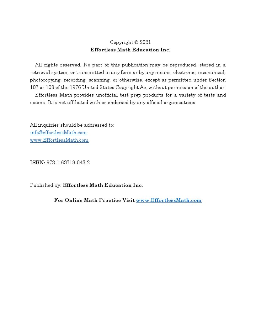 FTCE General Knowledge Math Practice Workbook 2025: The Most ...