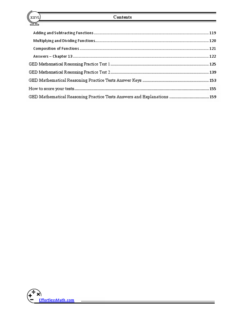 GED Math Exercise Book: A Comprehensive Workbook + GED Math Practice ...