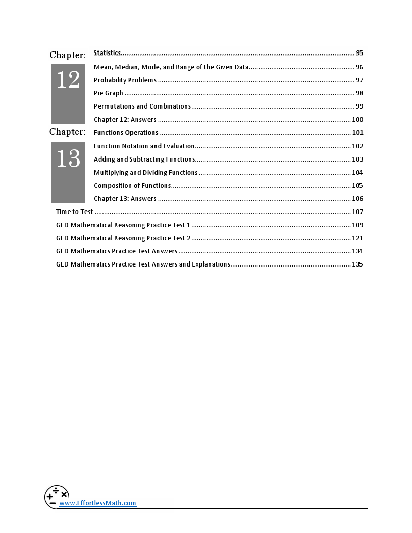 HiSET Math Full Study Guide: Comprehensive Review + Practice Tests ...
