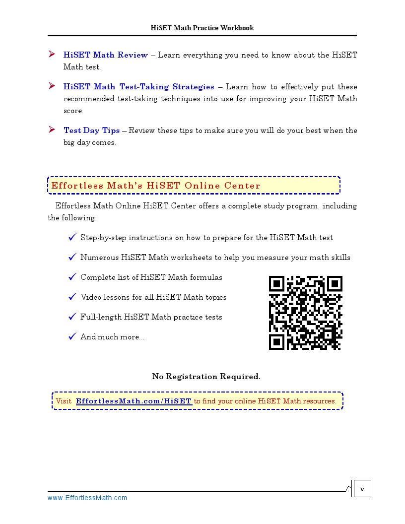 HiSET Math Practice Workbook 2024: The Most Comprehensive Review for ...