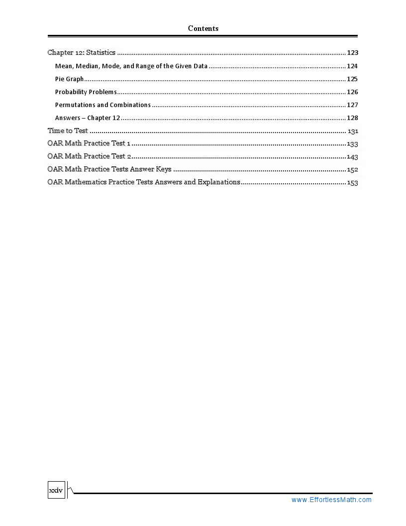 OAR Math Practice Workbook 2025: The Most Comprehensive Review for the ...