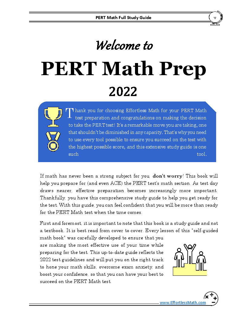 PERT Math Full Study Guide: Comprehensive Review + Practice Tests ... PERT Math Full Study Guide: Comprehensive Review + Practice Tests ...