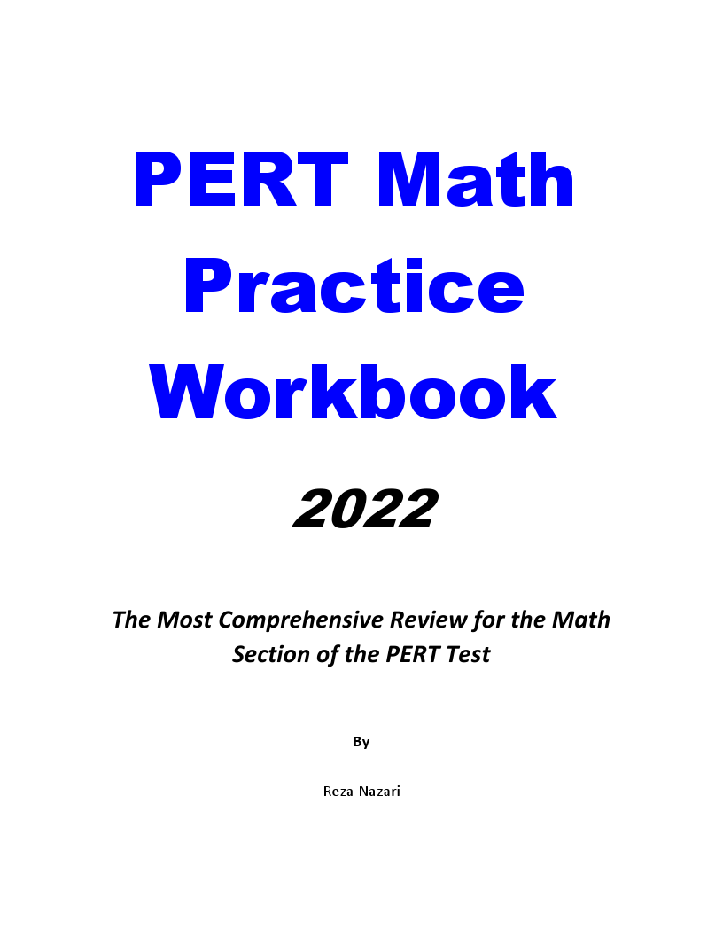 PERT Math Practice Workbook: The Most Comprehensive Review for the Math ...