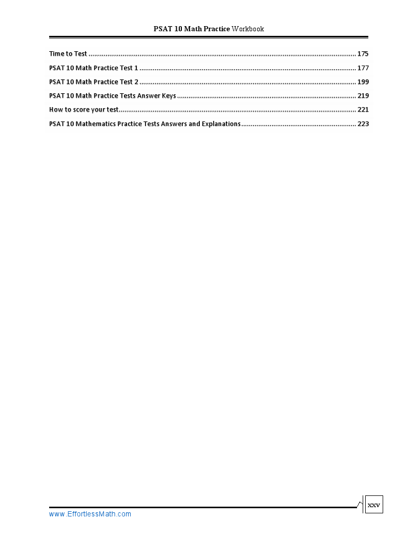 PSAT 10 Math Practice Workbook 2025: The Most Comprehensive Review for ...